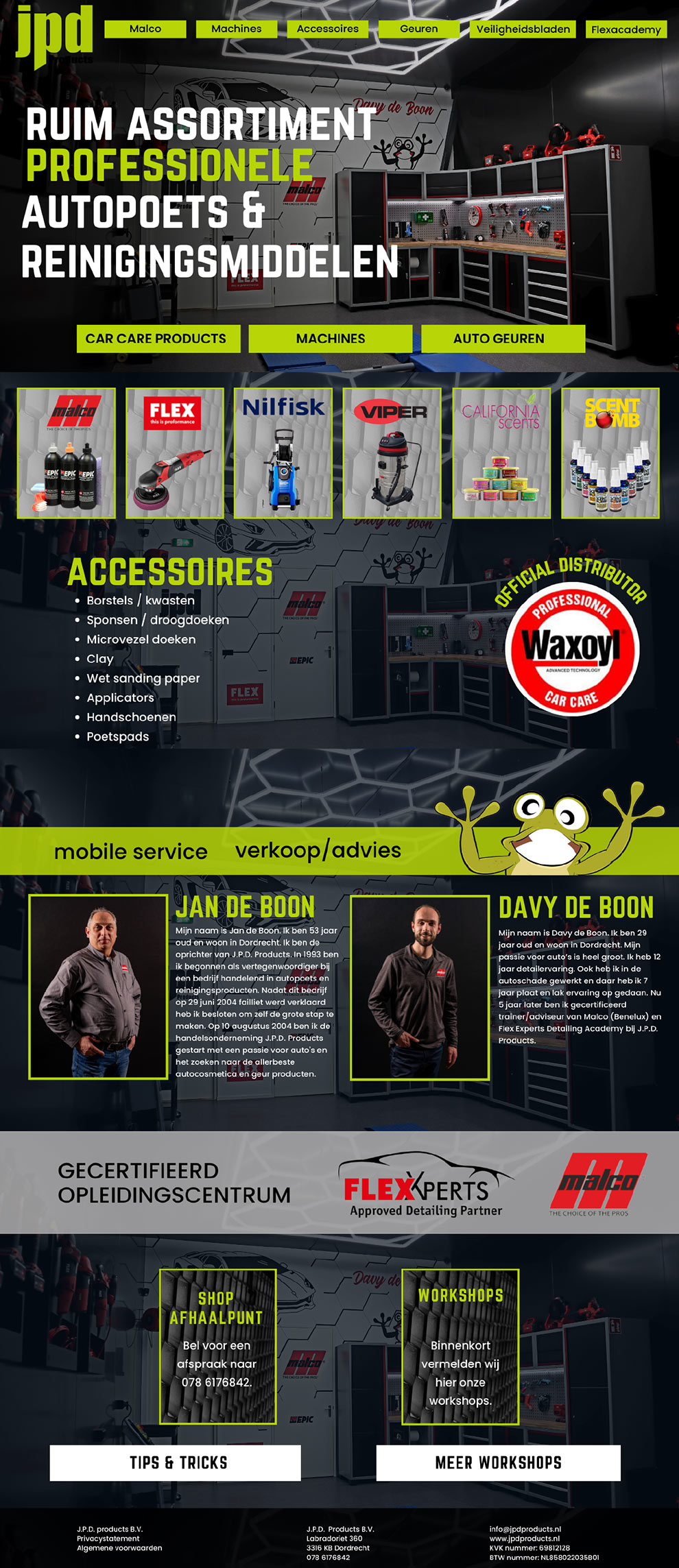 JPD Products — Home